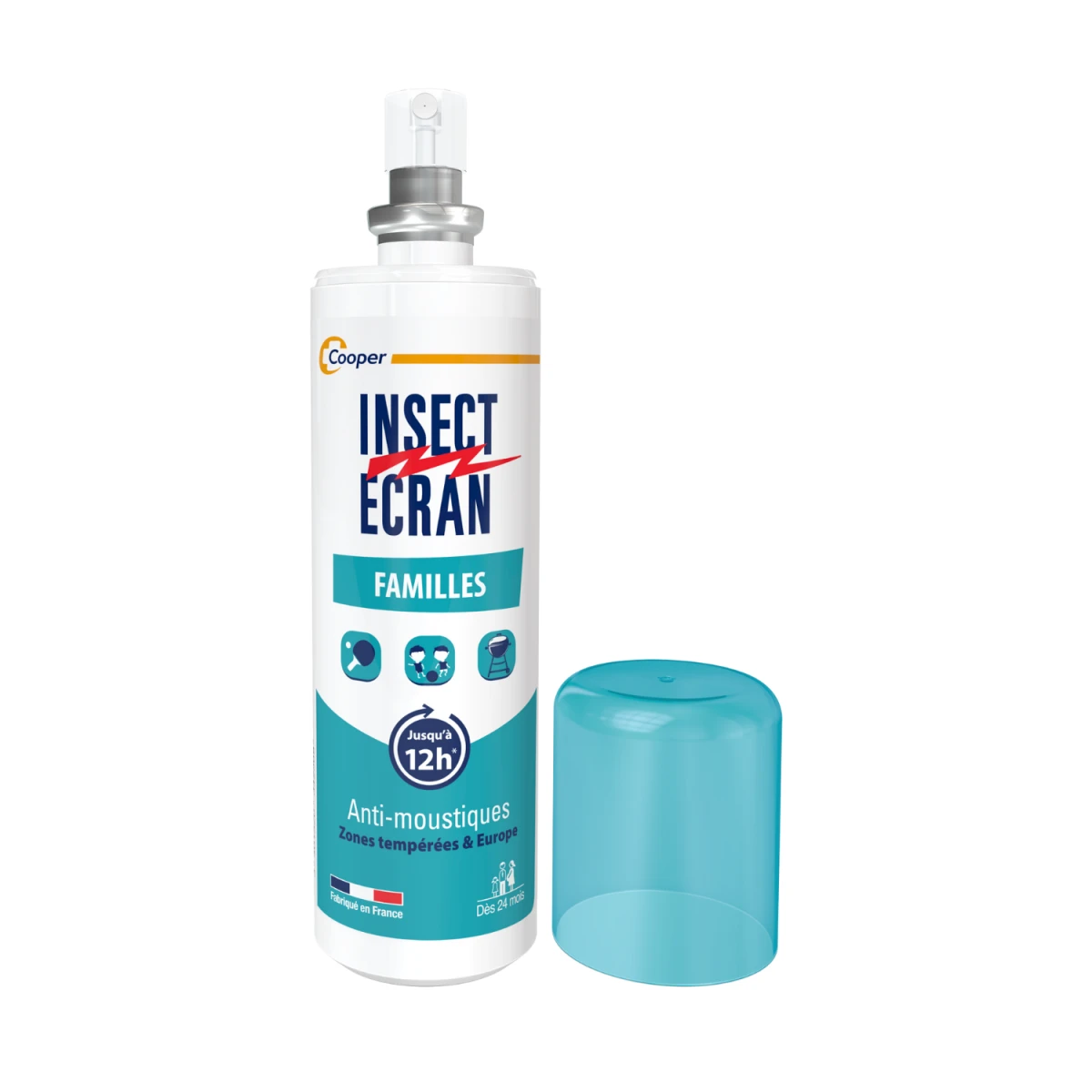 Insect ecran Famille - Anti-moustiques - Spray répulsif peau