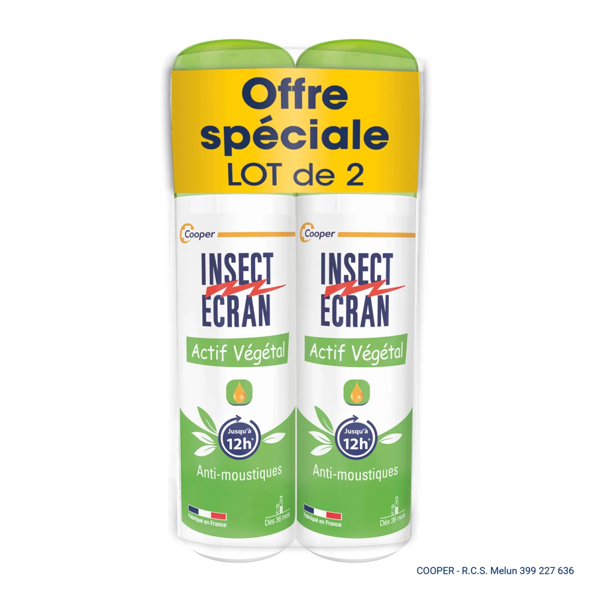 Actif végétal spray - anti moustiques Insect Ecran